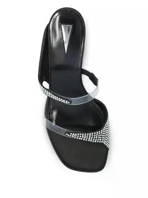 NODALETO Rhinestone-embellished Sandals