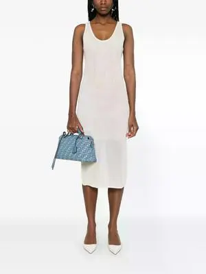 Fendi Sleeveless Midi Dress