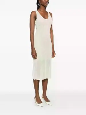 Fendi Sleeveless Midi Dress