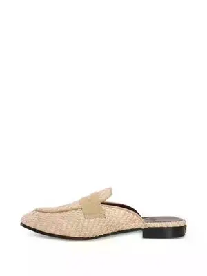 BOUGEOTTE Raffia Mules