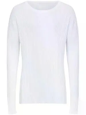 MAISON MARGIELA Crew-neck Sweater - White