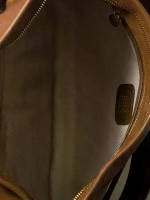Miu Miu Aventure Slouchy Leather Shoulder Bag
