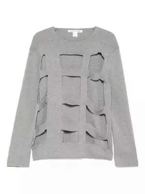 Comme Des Garçons Cut-out Sweater