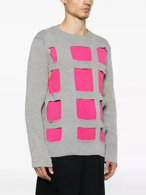 Comme Des Garçons Cut-out Sweater