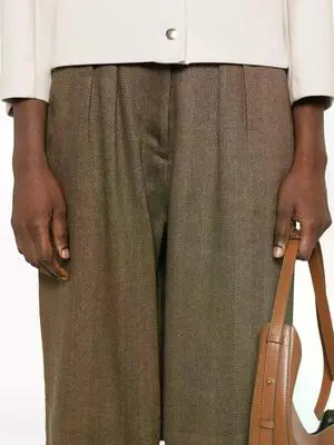 Officine Générale Elia Trousers - Brown