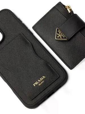 Prada Saffiano Leather Iphone 16 Pro Max Case