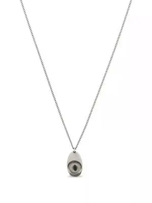 LEMAIRE Cat Eye Pendant Necklace