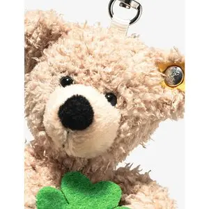 STEIFF Fynn Teddy Bear Woven Keyring Charm