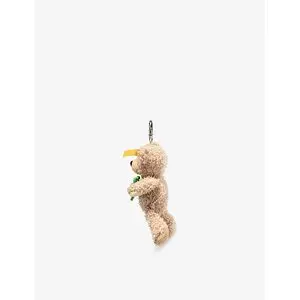 STEIFF Fynn Teddy Bear Woven Keyring Charm