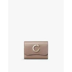 CARTIER Panthère De Mini Leather Wallet - Beige