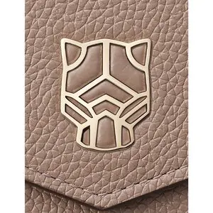 Cartier Panthère Graphique De Mini Leather Wallet - Beige