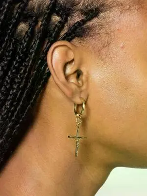 Dolce & Gabbana Cross-pendant Earrings