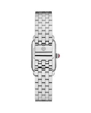 Michele Deco Park Stainless Steel Watch - Silver/silver