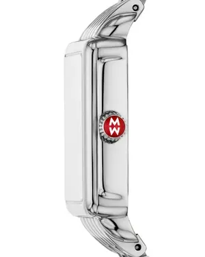 Michele Deco Park Stainless Steel Watch - Silver/silver