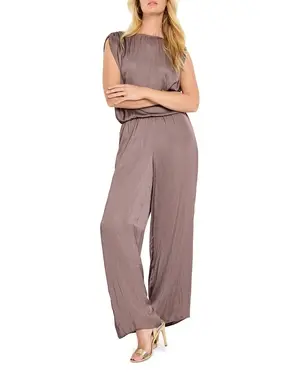 NIC+ZOE Glossy Sheen Pull On Pants