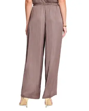 NIC+ZOE Glossy Sheen Pull On Pants