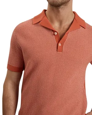 Ted Baker London Gregry Small Stitch Knit Polo