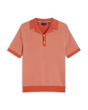 Ted Baker London Gregry Small Stitch Knit Polo