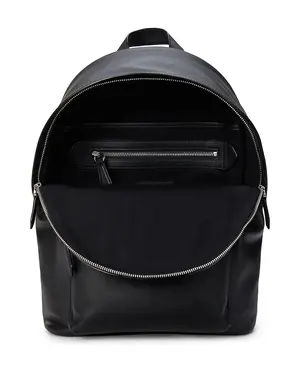 Polo Ralph Lauren Smooth Leather Backpack - Black