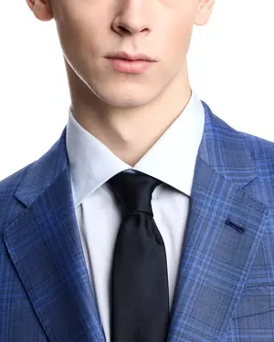 Emporio Armani Regular Fit Plaid Blazer