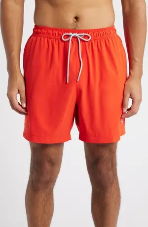 Tommy Bahama Naples Valley Swim Trunks - Red Tulip