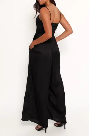 PETAL & PUP Karlie Sleeveless Wide Leg Jumpsuit