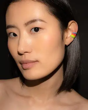 Fry Powers Neon Enamel Ear Cuff Set