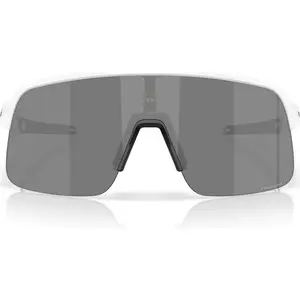 Oakley Sutro Lite Wrap Shield Sunglasses - Matte White / Prizm Black