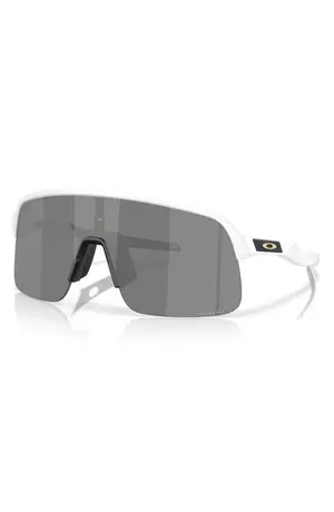 Oakley Sutro Lite Wrap Shield Sunglasses - Matte White / Prizm Black