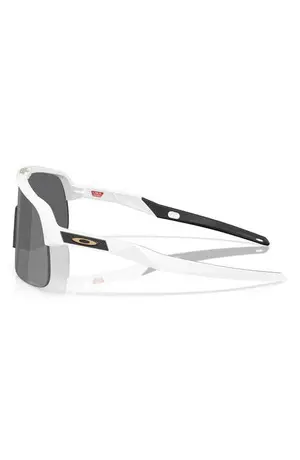 Oakley Sutro Lite Wrap Shield Sunglasses - Matte White / Prizm Black