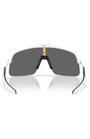 Oakley Sutro Lite Wrap Shield Sunglasses - Matte White / Prizm Black