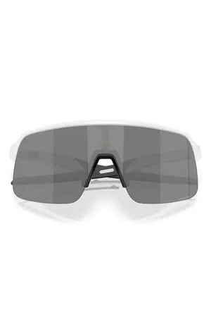 Oakley Sutro Lite Wrap Shield Sunglasses - Matte White / Prizm Black