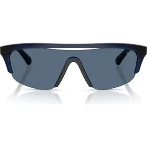Burberry Burberry Irregular Sunglasses Blue/dark Blue