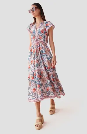 Omika Cora Midi Dress