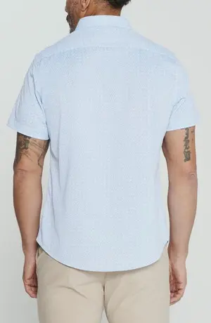 7 Diamonds Landen Short Sleeve Button-up Shirt