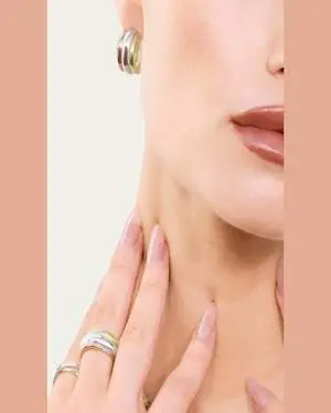 Lana Jewelry 14k Gold Bubble Ring