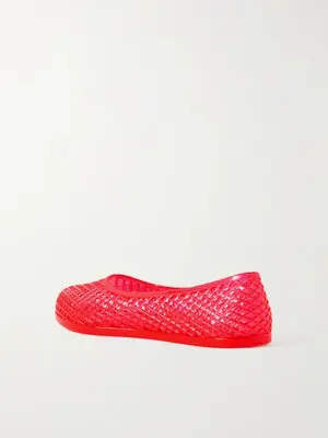 ANCIENT GREEK SANDALS Iro Pvc Ballet Flats - Red