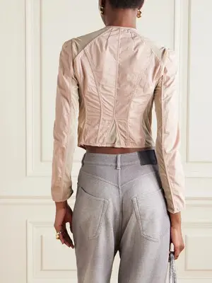 Our Legacy Cropped Cotton-canvas Jacket