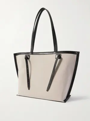 Proenza Schouler Days Leather-trimmed Canvas Tote