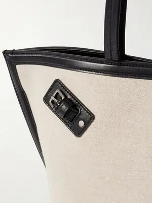 Proenza Schouler Days Leather-trimmed Canvas Tote