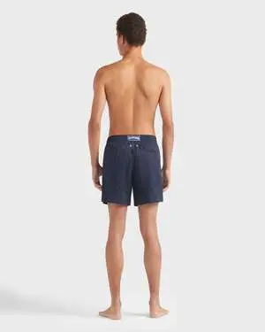 Vilebrequin Turtles Monogram Swim Trunks - Blue