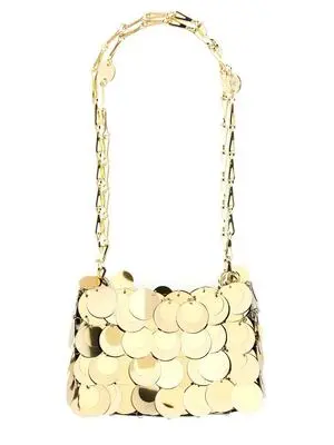Rabanne Rabanne "Sparkle" Nano Bag - Gold