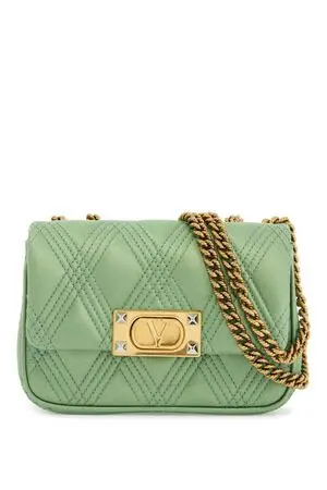 Valentino Garavani Valentino Garavani Small Quilted Shoulder Bag - Green