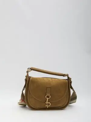 Burberry B Clip Small Messenger Bag - Brown