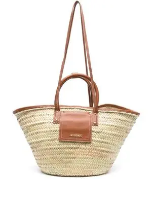 Jacquemus Le Panier Soli Basket Bag - Brown