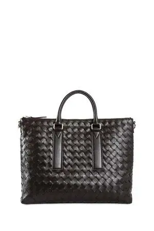 Bottega Veneta Top Handle Bag - Brown