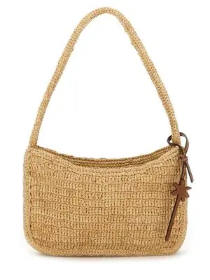 Manebí Raffia Shoulder Bag - Beige