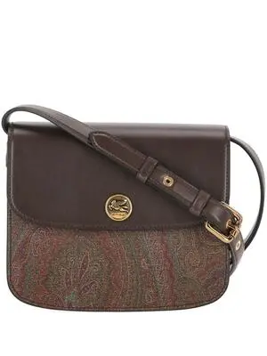 Etro Pegaso Motif Shoulder Bag - Brown