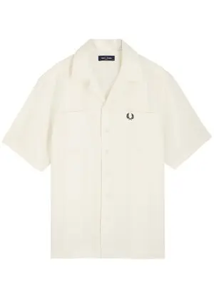 Fred Perry Logo-embroidered Shirt