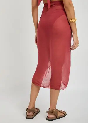 AWAY THAT DAY Santorini Fine-knit Sarong